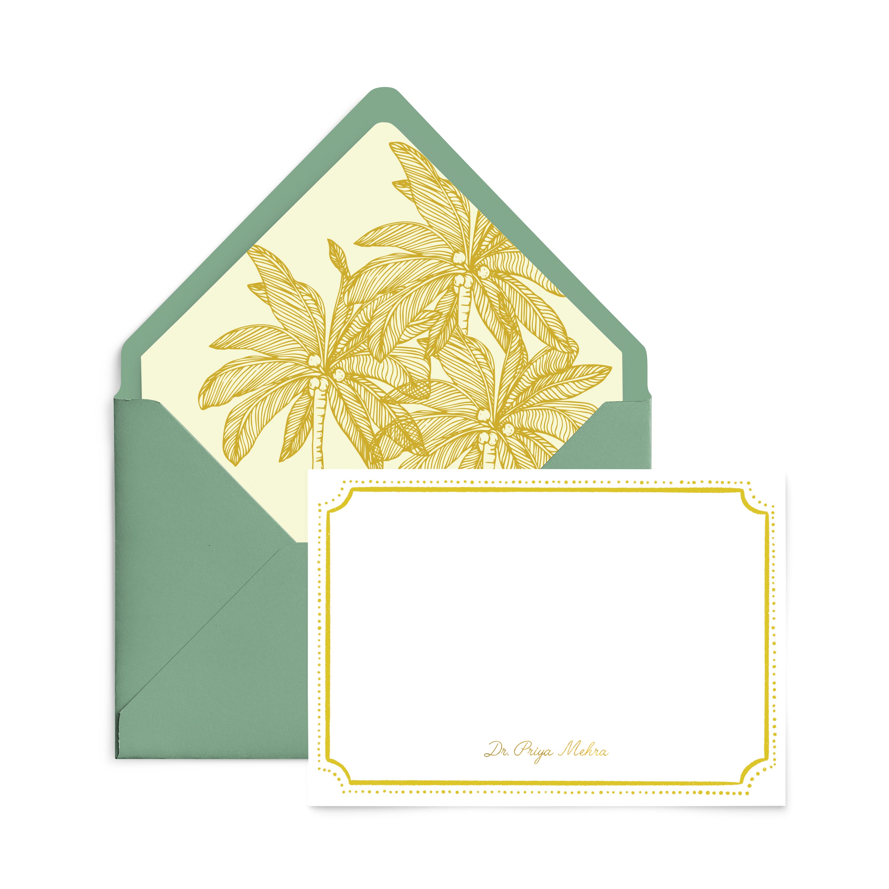 'Tropical Paradise' Notecards Set – 7mm - Fine Paper Stationery