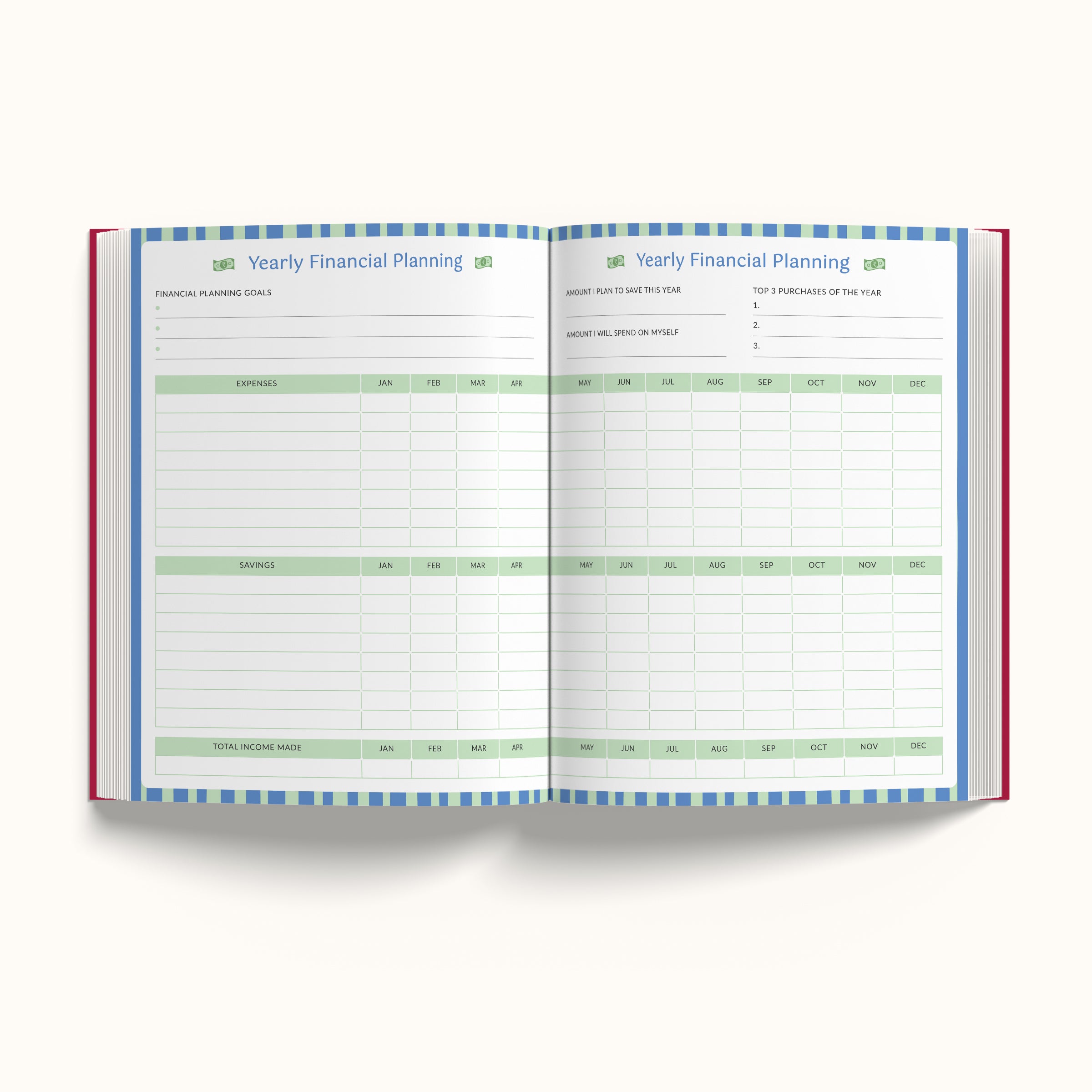 7mm Write Your Own Story Annual Undated Planner – 7mm - Fine Paper ...