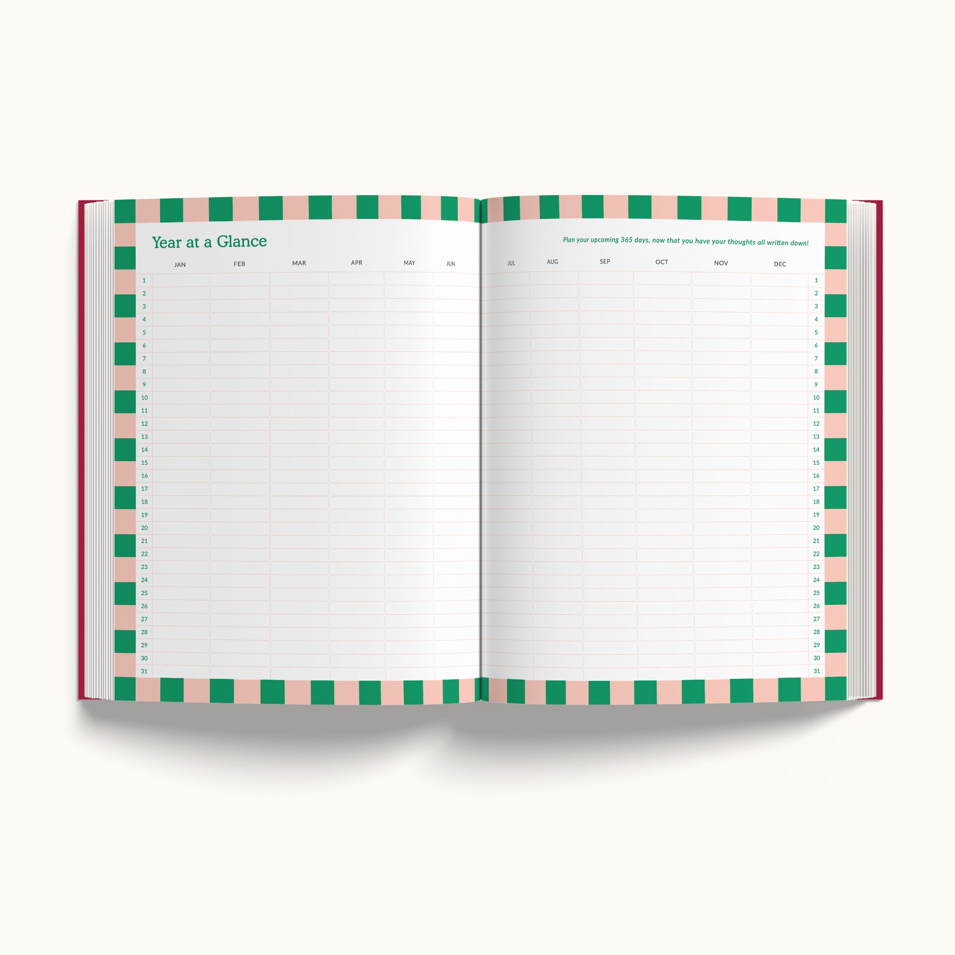 7mm Write Your Own Story Annual Undated Planner – 7mm - Fine Paper ...