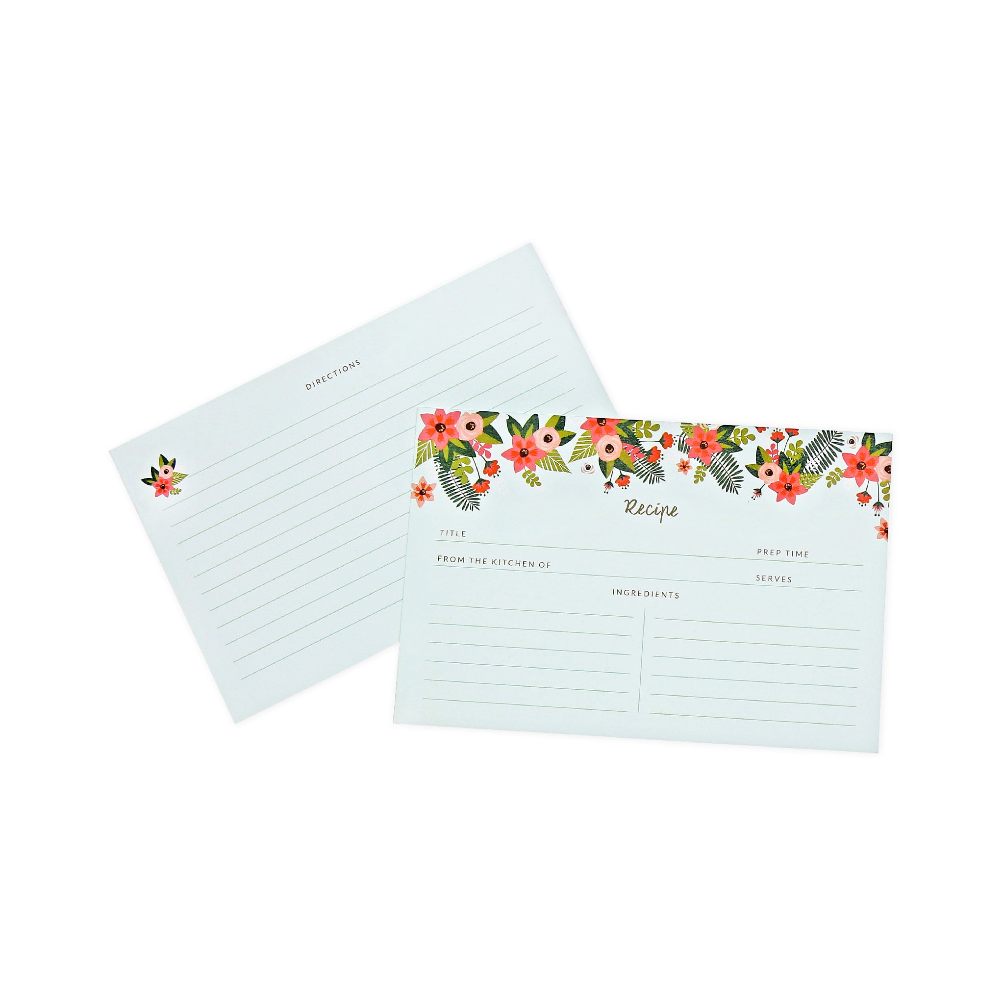 Recipe Cards (Navy Blue) – 7mm - Fine Paper Stationery