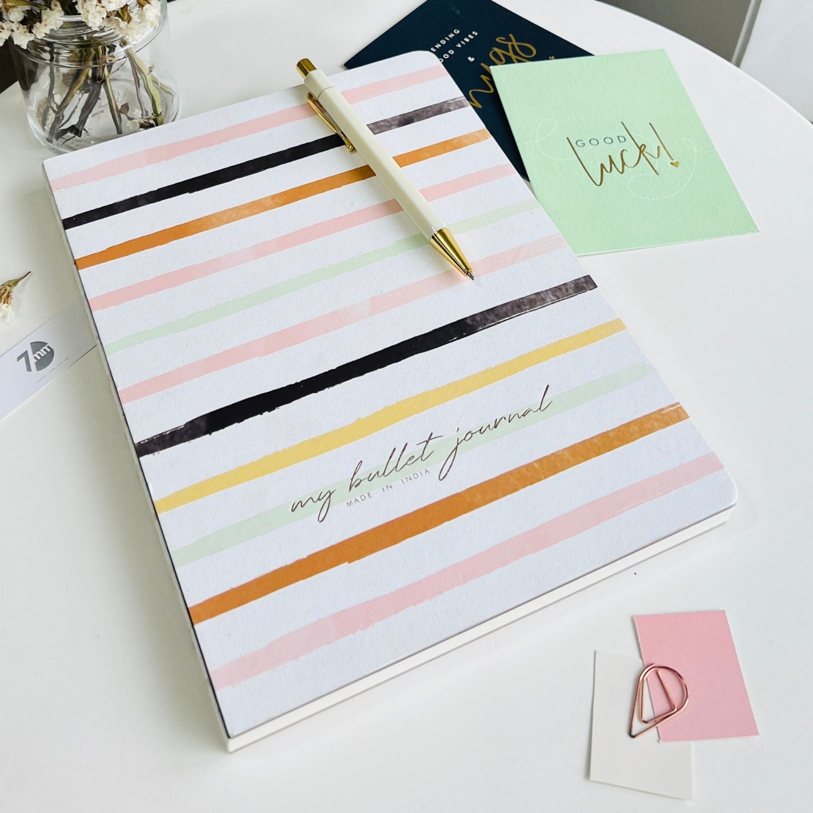 Bullet Journal (Stripes) – 7mm - Fine Paper Stationery