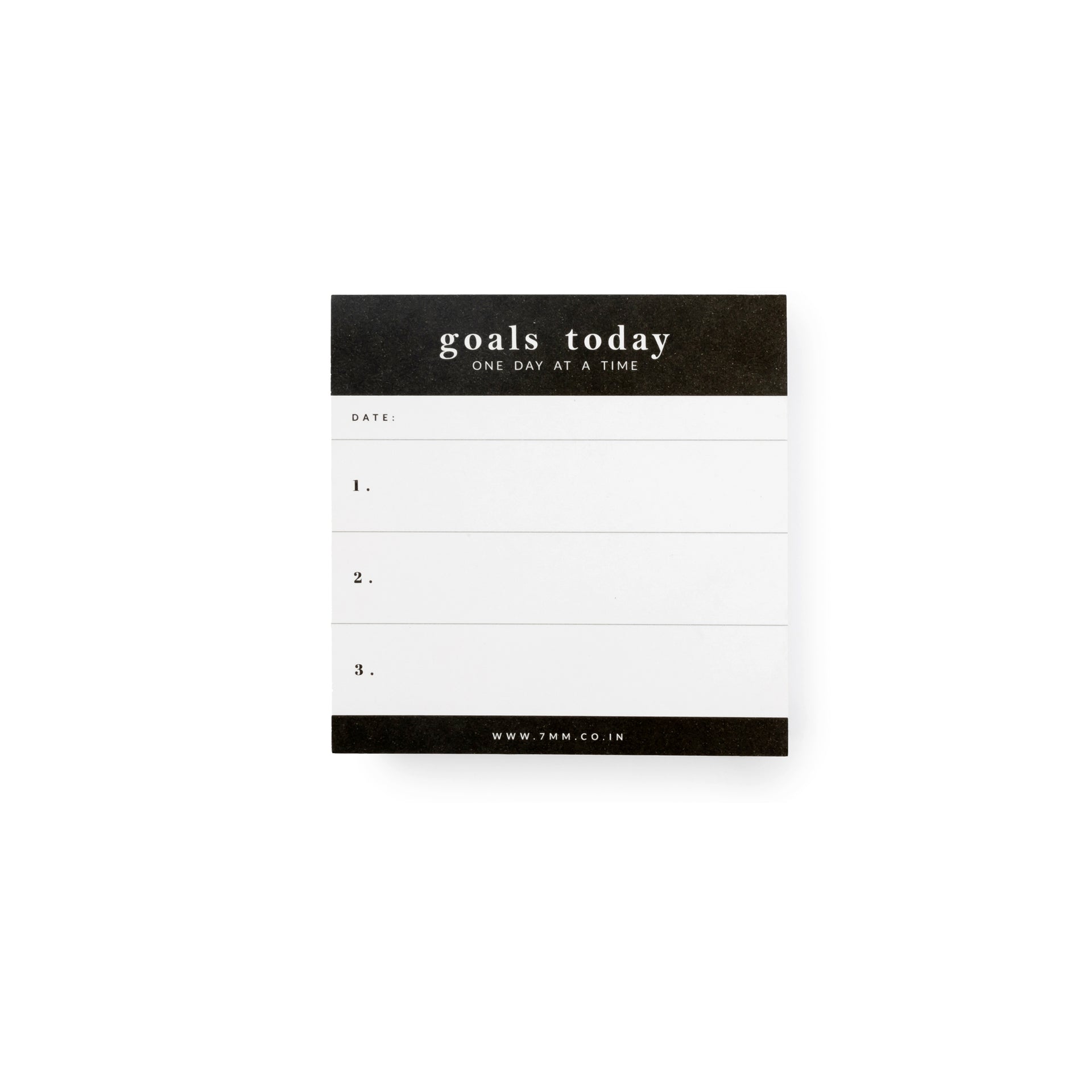 Goals Chunky Notepad – 7mm - Fine Paper Stationery