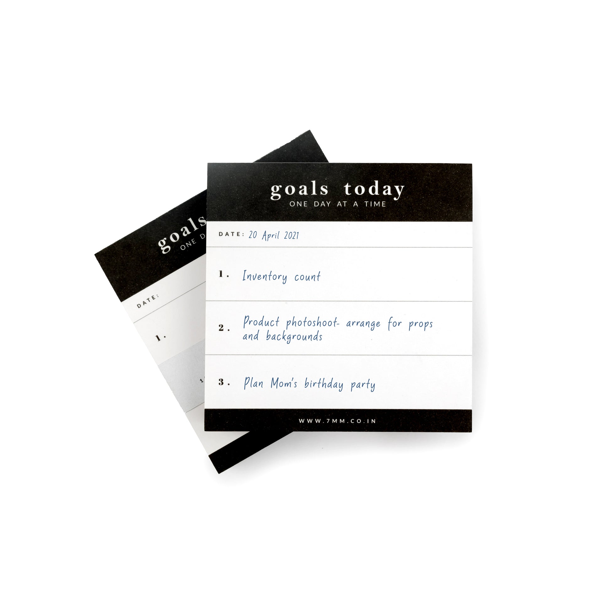 Goals Chunky Notepad – 7mm - Fine Paper Stationery