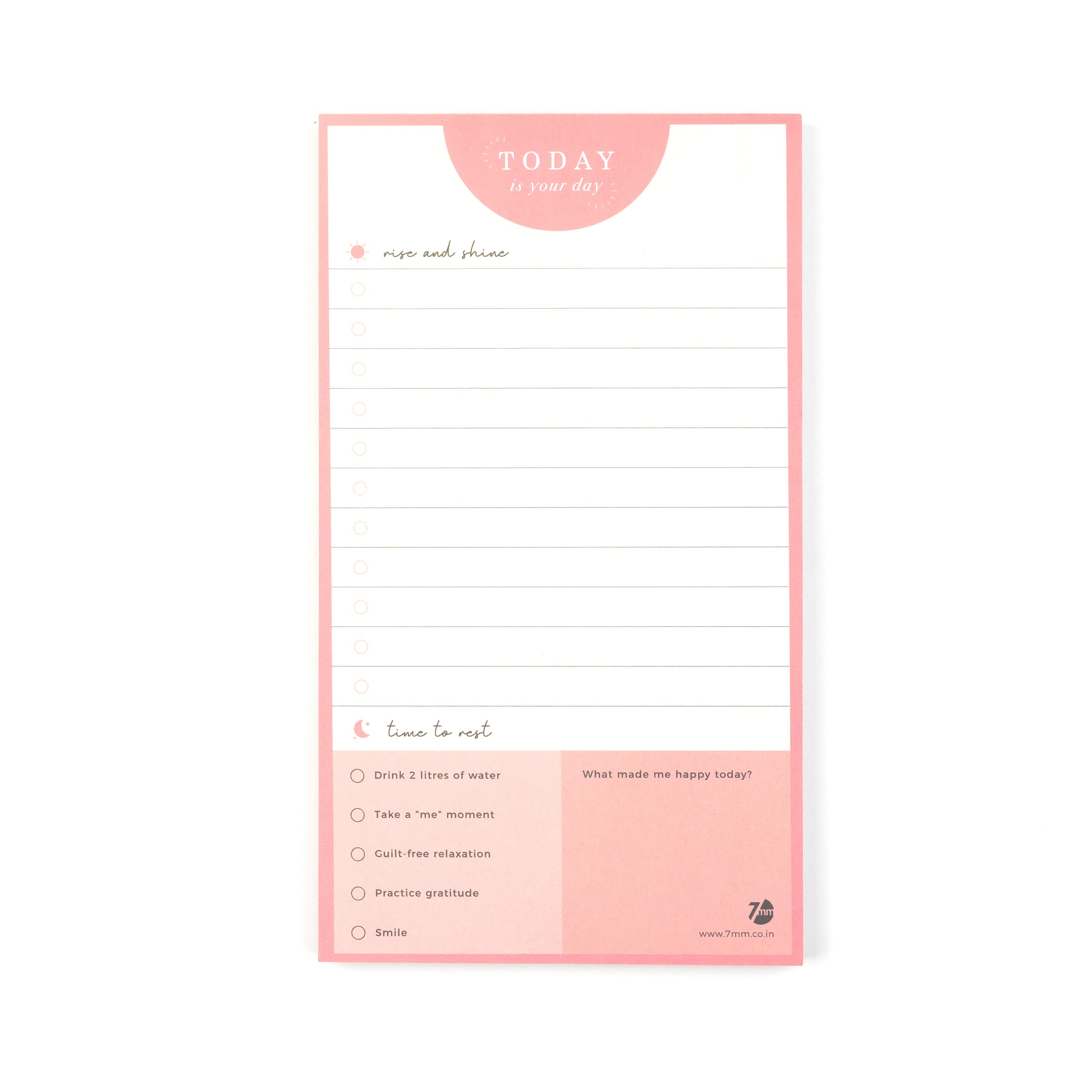 Happy Checklist – 7mm - Fine Paper Stationery